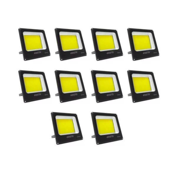 ** Pack of 10** 400W COB LED Floodlight IP66 ( R975each)